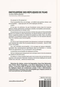 Encyclopédie des répliques de films - éditions LettMotif